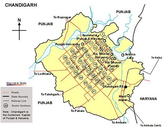 Chandigarh : la construction - Chandigarh Design
